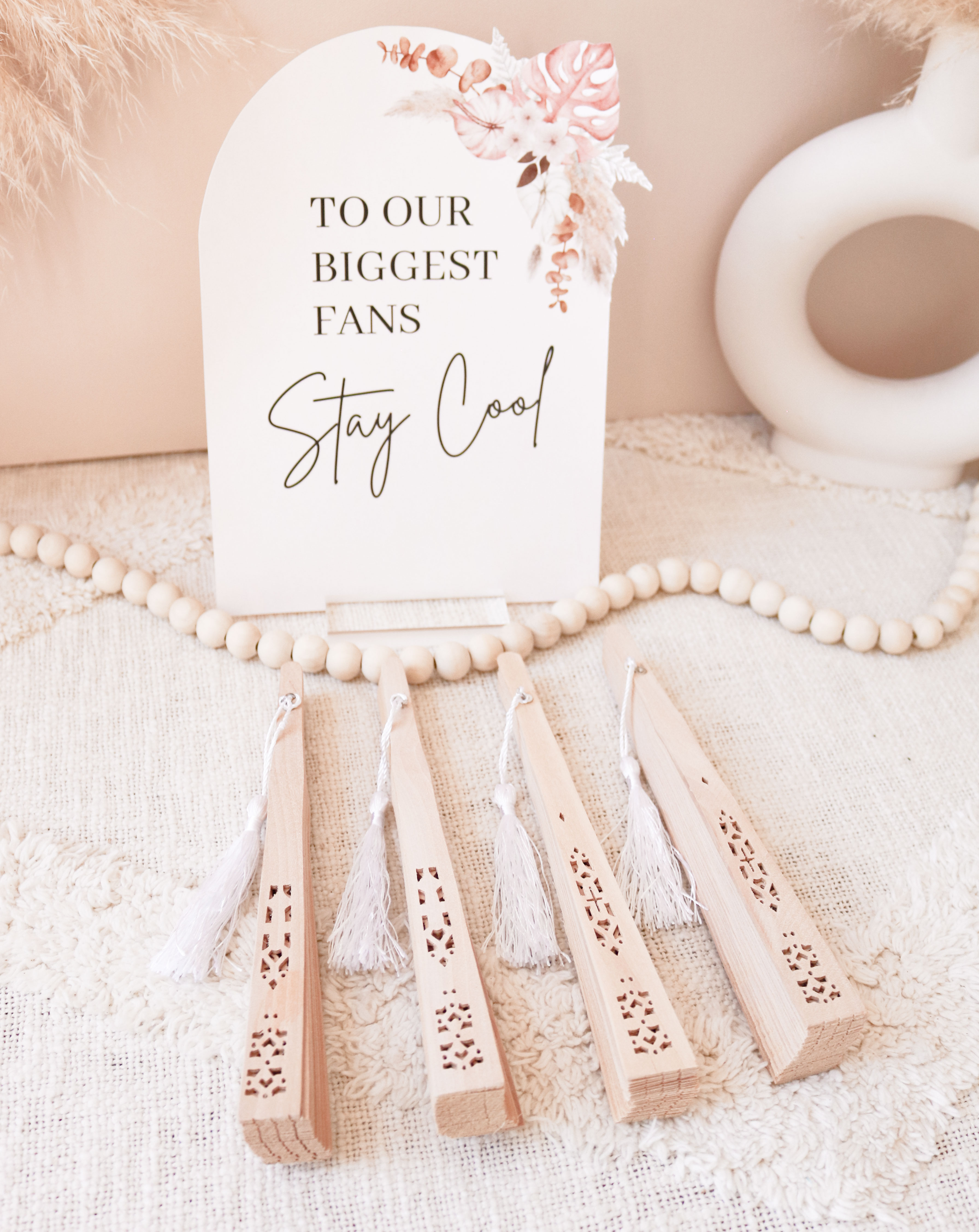 Sandalwood wedding fans store